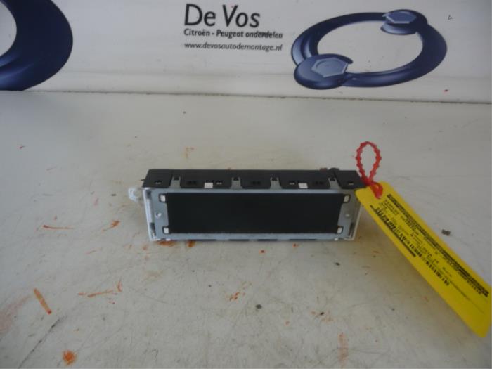 Peugeot RCZ Interior display 5FV-5FV5F02 2010 6593P2-9809842880-6593P3 ...