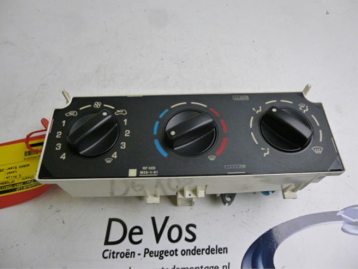 Citroen Berlingo 1.6 HDI 16V 75 Heater control panel 2007 6451NJ | De ...
