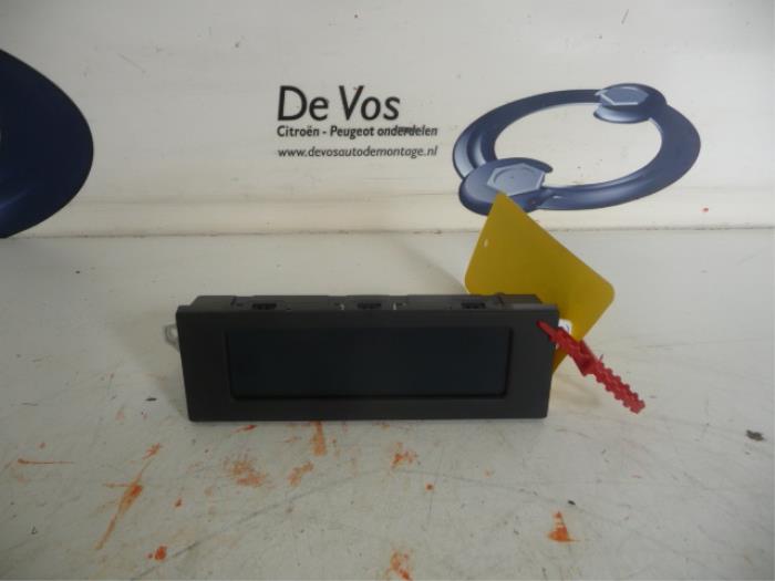 Citroen C3 Interior display 5FS-5FS5F01 2012 9809842880-6593T8 | De Vos ...